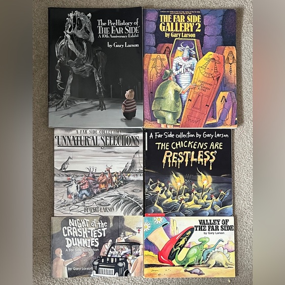 The Far Side | Other | Lot Of 6 The Far Side Books Gary Larson ...